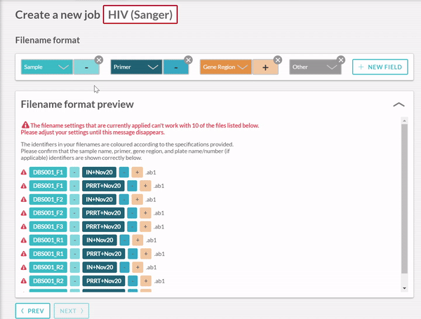 Exatype: HIV (Sanger) - FAQs | Exatype